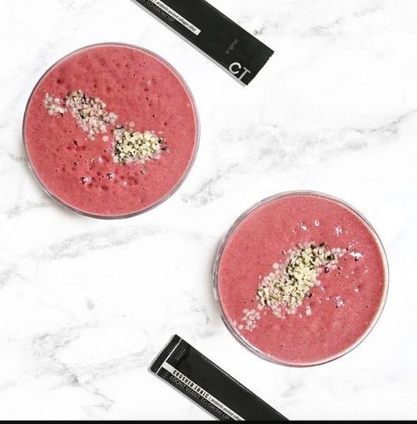 Anti-Aging, protein-packed Chocolate Raspberry collagen Smoothie ...